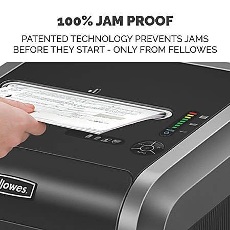 Fellowes Powershred 225Ci 100percent Jam Proof 22 Sheet Continuous Duty ...