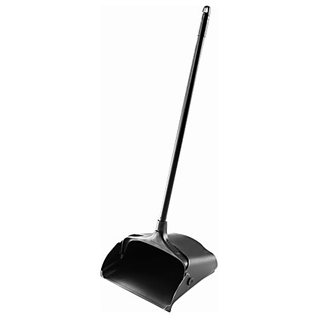 Rubbermaid Commercial Lobby Pro Plastic Dust Pan 11 Black - Office Depot