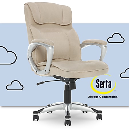 Serta fabric office chair store