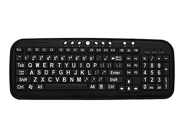 Ergoguys Ezsee CD 1039 Low vision Keyboard - ODP Business Solutions
