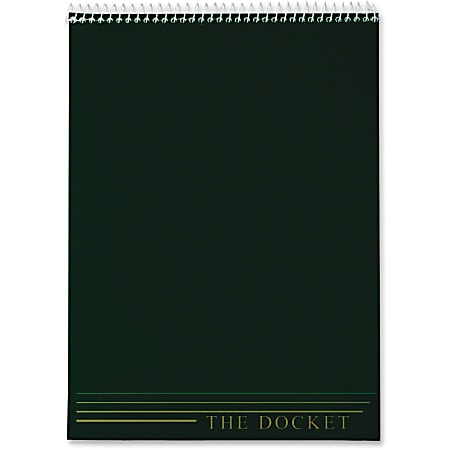 TOPS Docket Wirebound Legal Writing Pads Letter 70 Sheets Wire Bound 0. ...