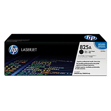 HP 825A Black Toner Cartridge CB390A - Office Depot