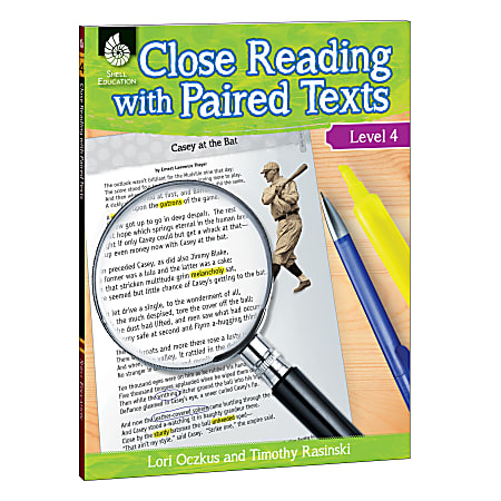 Shell Education Close Reading With Paired Texts Grade 4 - Office Depot