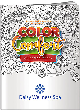 Color Comfort Adult Coloring Books - Office Depot