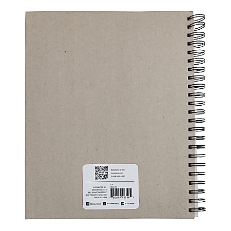 Brea Reese Drawing Paper Pad 9 x 12 60 Sheets White - Office Depot
