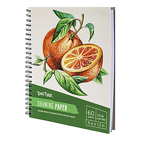 Brea Reese Drawing Paper Pad 9 x 12 60 Sheets White - Office Depot