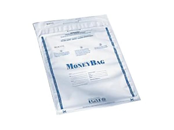 PM Company Clear Disposable Plastic Deposit Bags 9 x 12 Pack Of 100 ...