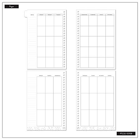 Organized by Happy Planner 12 Month MonthlyWeekly Small Happy Planner 5 ...