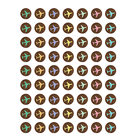 Teacher Created Resources Mini Stickers Travel the Map Airplanes 378 ...