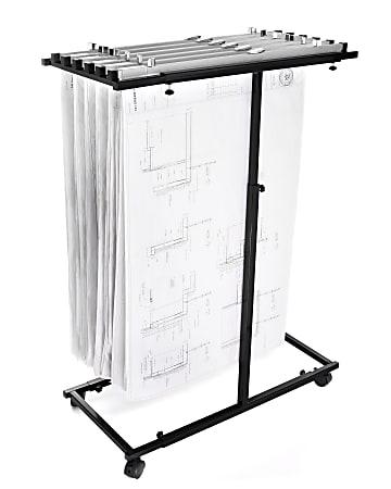 Alpine AdirOffice Blueprint Vertical Plan Center 32 12 H x 27 12 W x 15 ...