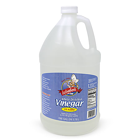 WOEBERS White Distilled Vinegar Bottles 1 Gallon Pack Of 6 Bottles ...