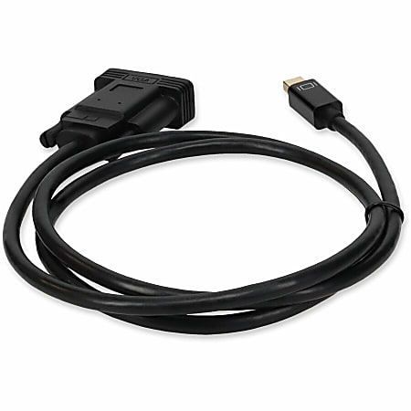 AddOn 6ft Mini DisplayPort 1.1 Male to VGA Male Black Cable For ...