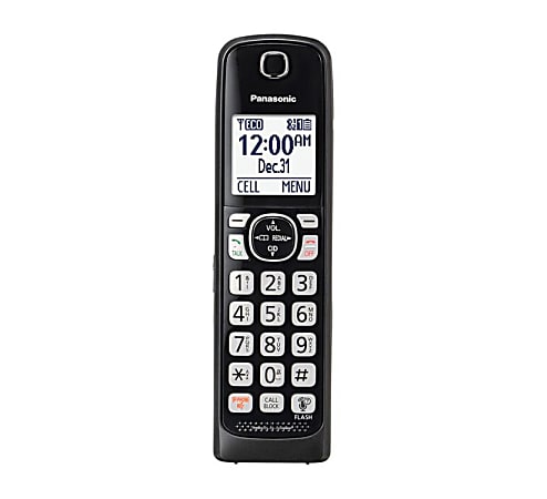 Panasonic Cordless Expansion Handset For Select Panasonic Expandable ...