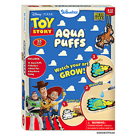 Skillmatics Aqua Puffs 3D Art Kit Toy Story - Office Depot