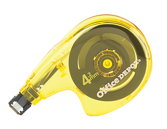 Office Depot Brand Correction Tape With Mini Roller Head 394 White Pack ...