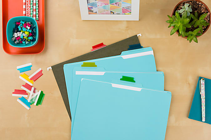 Avery Insertable Self Adhesive Index Tabs With Printable Inserts 1 12 ...