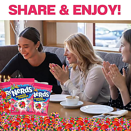 Nerds Gummy Clusters Peg Bag 5 Oz - Office Depot