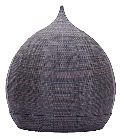 Zuo Modern Martinique Beach Outdoor Furniture Daybed BrownBeige ...