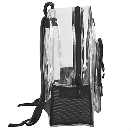 Trailmaker Clear Backpack Green - Office Depot