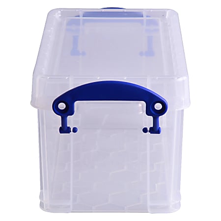 Really Useful Box Plastic Storage Container With Built In Handles And ...