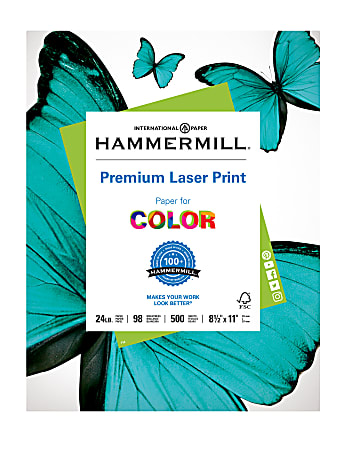 Hammermill Premium Laser Paper White Letter Size 8 12 x 11 Ream Of 500 ...