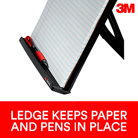 3M Desktop Document Holders 18 BlackSilver - Office Depot