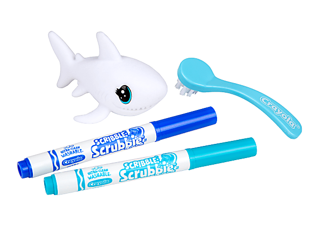 Crayola Scribble Scrubbie Ocean Pets Set Assorted Colors - Office Depot