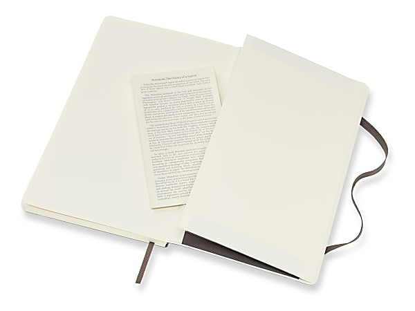 Moleskine Classic Soft Cover Notebook 5 x 8 14 Ruled 192 Pages Earth ...