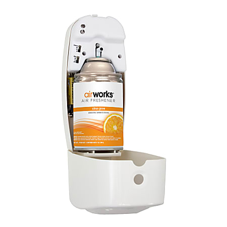 Hospeco AirWorks Metered Aerosol Air Fresheners Citrus Grove 7 Fl Oz ...