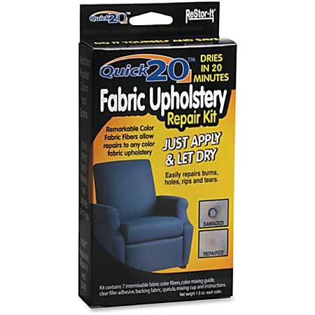 Master Caster ReStor IT Quick20 FabricUpholstery Repair Kit - Office Depot