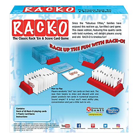 Winning Moves Rack O Retro Game Ages 8 - Office Depot