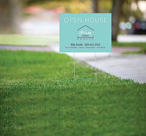 Custom Yard Signs Lawn Signs - Office Depot