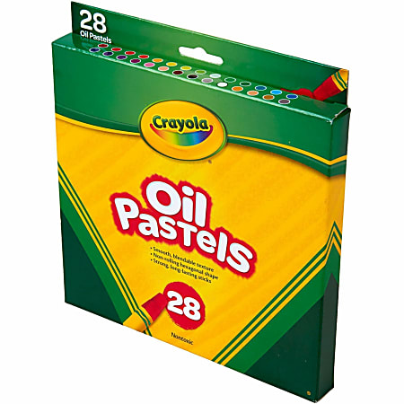 Crayola Oil Pastels Assorted Colors Set Of 28 Pastels - Office Depot