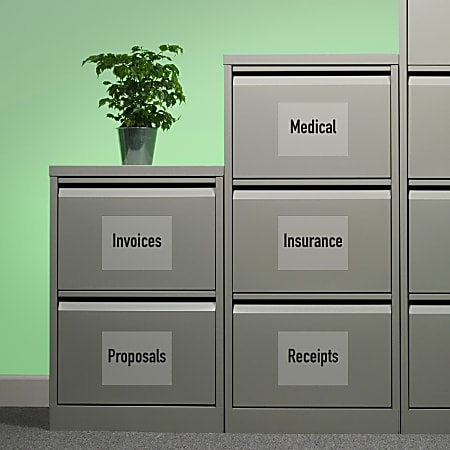 Avery Easy Peel Clear Full Sheet Labels 8665 Full Sheet 8 12 x 11 Box ...