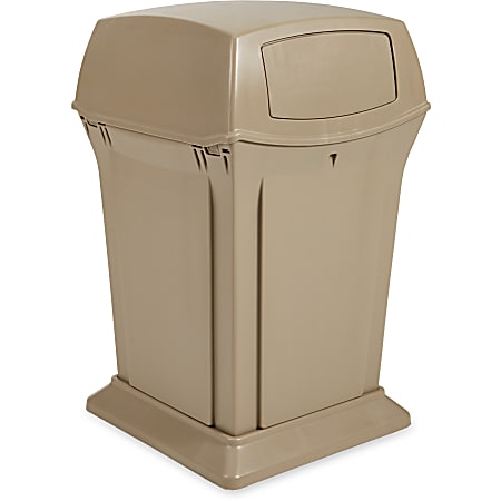 Rubbermaid Commercial 35 gallon Ranger Container Hinged Lid 35 gal ...