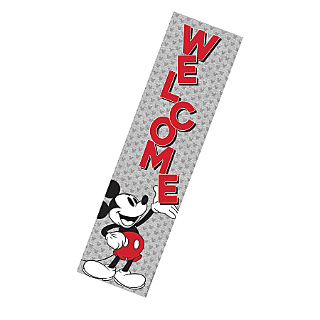 Eureka Mickey Mouse Throwback Welcome Vertical Banners 12 x 45 Bundle ...