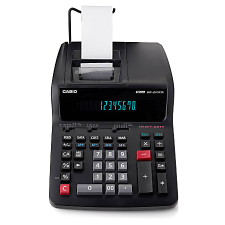 Casio DR 210TM Printing Calculator - Office Depot