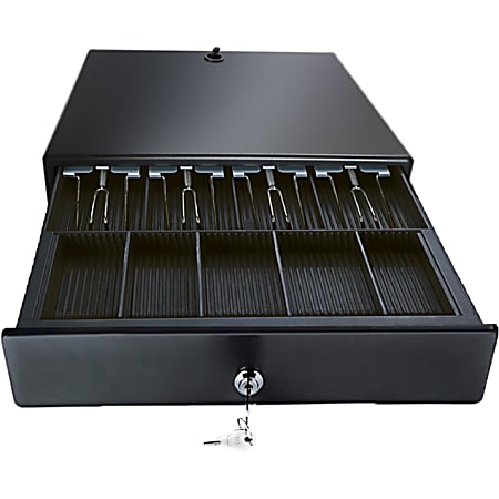 Adesso 13 POS Cash Drawer With Removable Cash Tray 4 Bill 5 Coin 2 ...