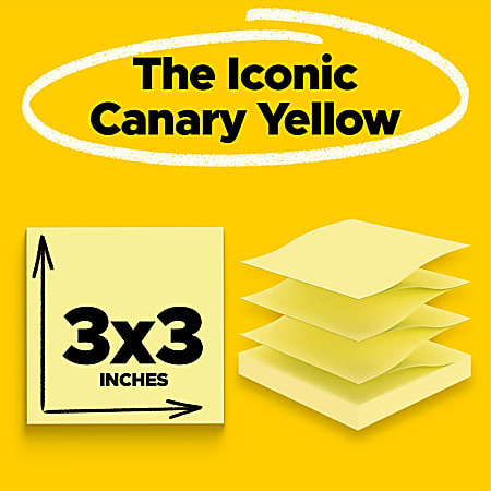 Post it Pop Up Notes 12 Pads 100 Sheets 3 in x 3 in Clean Removal ...
