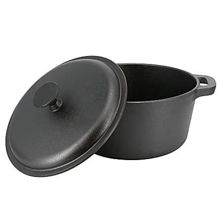 Gibson Home Addlestone 5 Piece Pre Seasoned Cast Iron Cookware Set ...