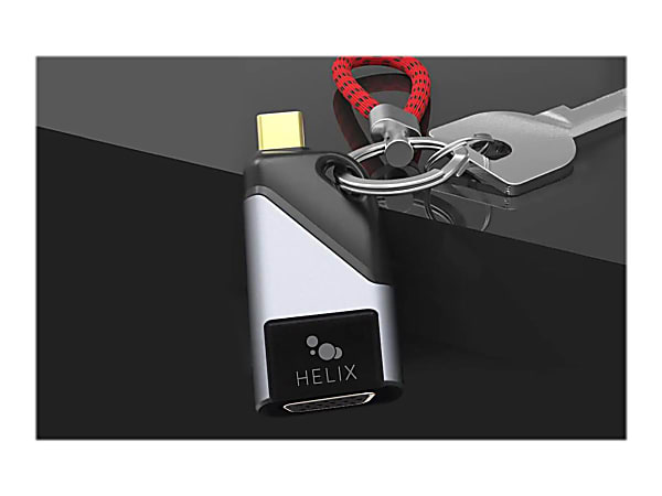 Helix Adapter USB C male to HD 15 VGA female 4K support - ODP Business ...