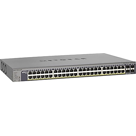 Netgear ProSafe GS752TP Ethernet Switch 48 Ports 2 Layer Supported ...