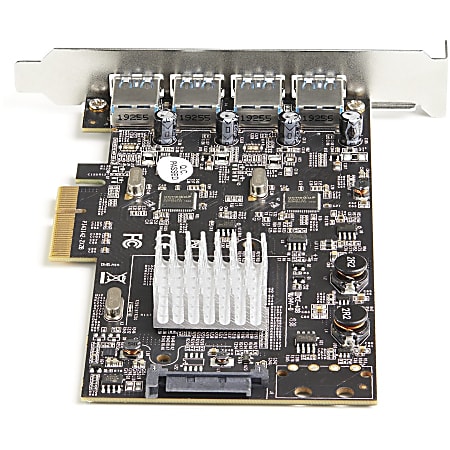 StarTech.com 4 Port USB PCIe Card 10Gbps USB 3.13.2 Gen 2 Type A PCI Express Expansion Card 2 ...