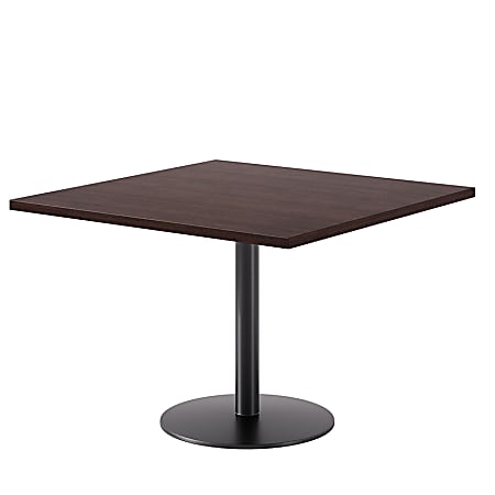KFI Studios Proof Caf Square Pedestal Table 29 H x 42 W x 42 D CafelleBlack - ODP Business Solutions