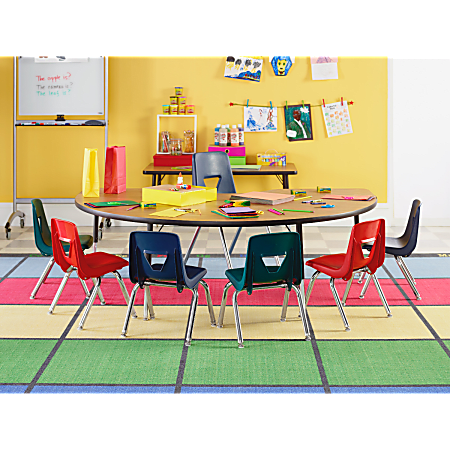 Lorell Classroom Adjustable Activity Table Legs Standard Height ...