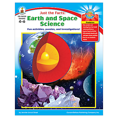 Carson Dellosa Just The Facts Earth And Space Science - Office Depot