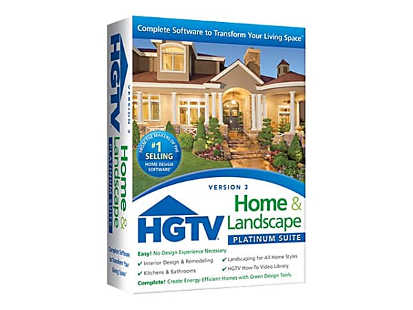 Virtual Architect Home Landscape Platinum Suite - Office Depot