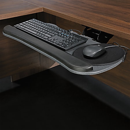 Sauder Affirm Articulating Keyboard Attachment 7 78 H x 12 14 W x 24 D ...