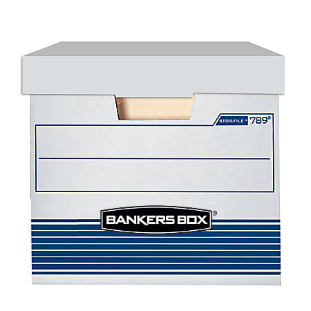 Bankers Box Presto Heavy Duty Storage Boxes LetterLegal Size 15 x 12 x ...