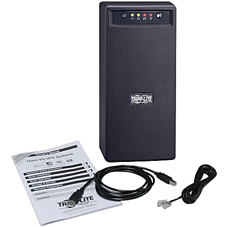 Tripp Lite OMNIVS1000 1000VA UPS Omni VS Tower Line Interactive 8 Outlets - Office Depot